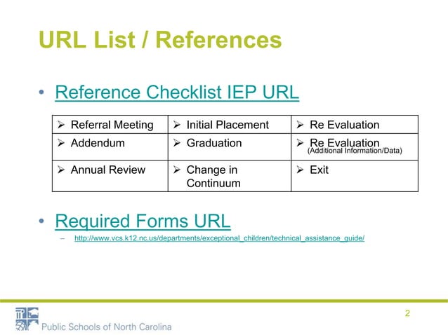 Individual Education Plan (IEP) -- Re Evaluation Process & Walk Through ...