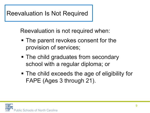 Individual Education Plan (IEP) -- Re Evaluation Process & Walk Through ...