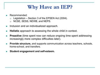 Developing an IEP for students with ADHD by Kate Carr-Fanning - HADD ...