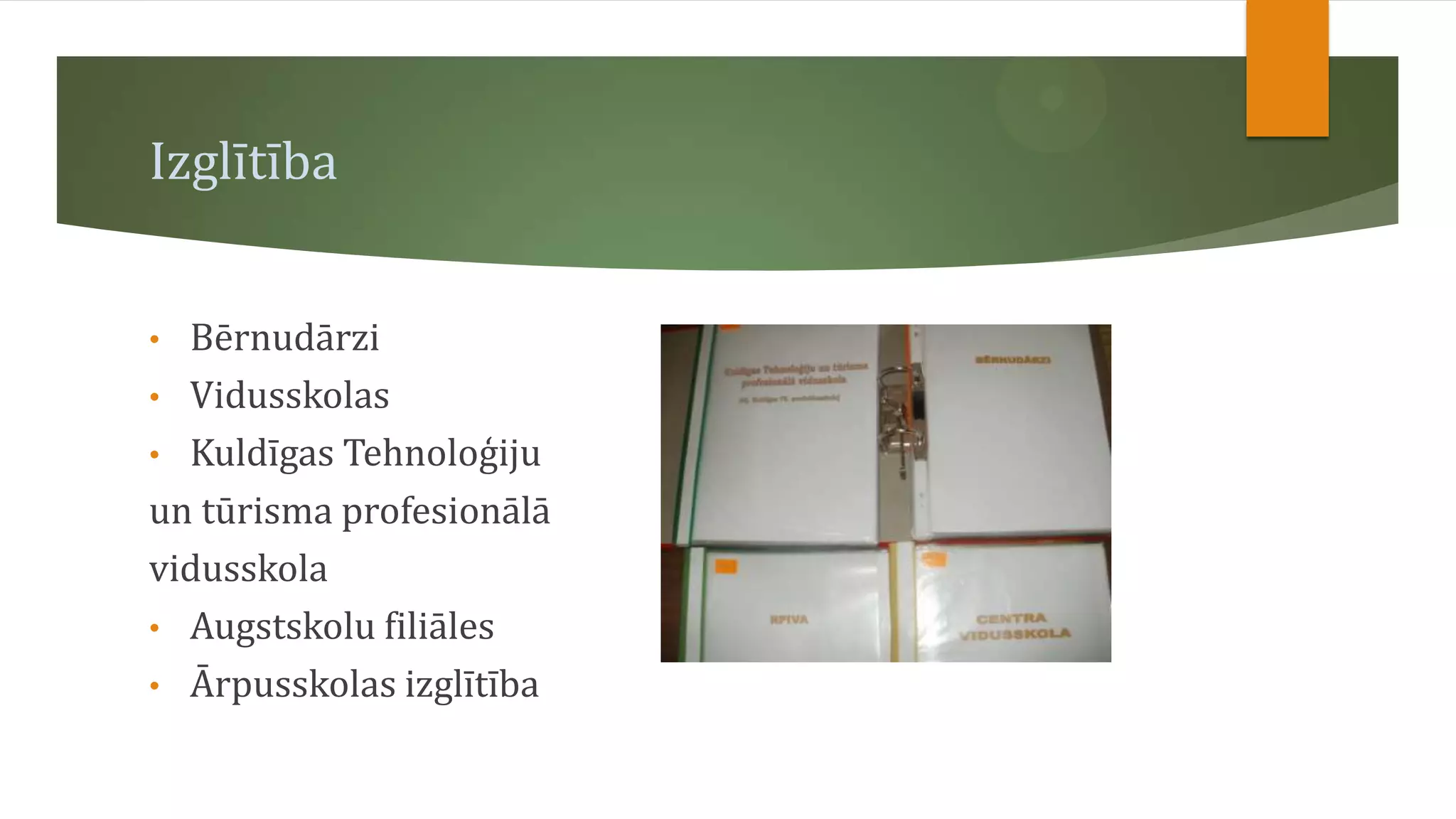 Iepazisti materialus par kuldigas novadu! | PPTX