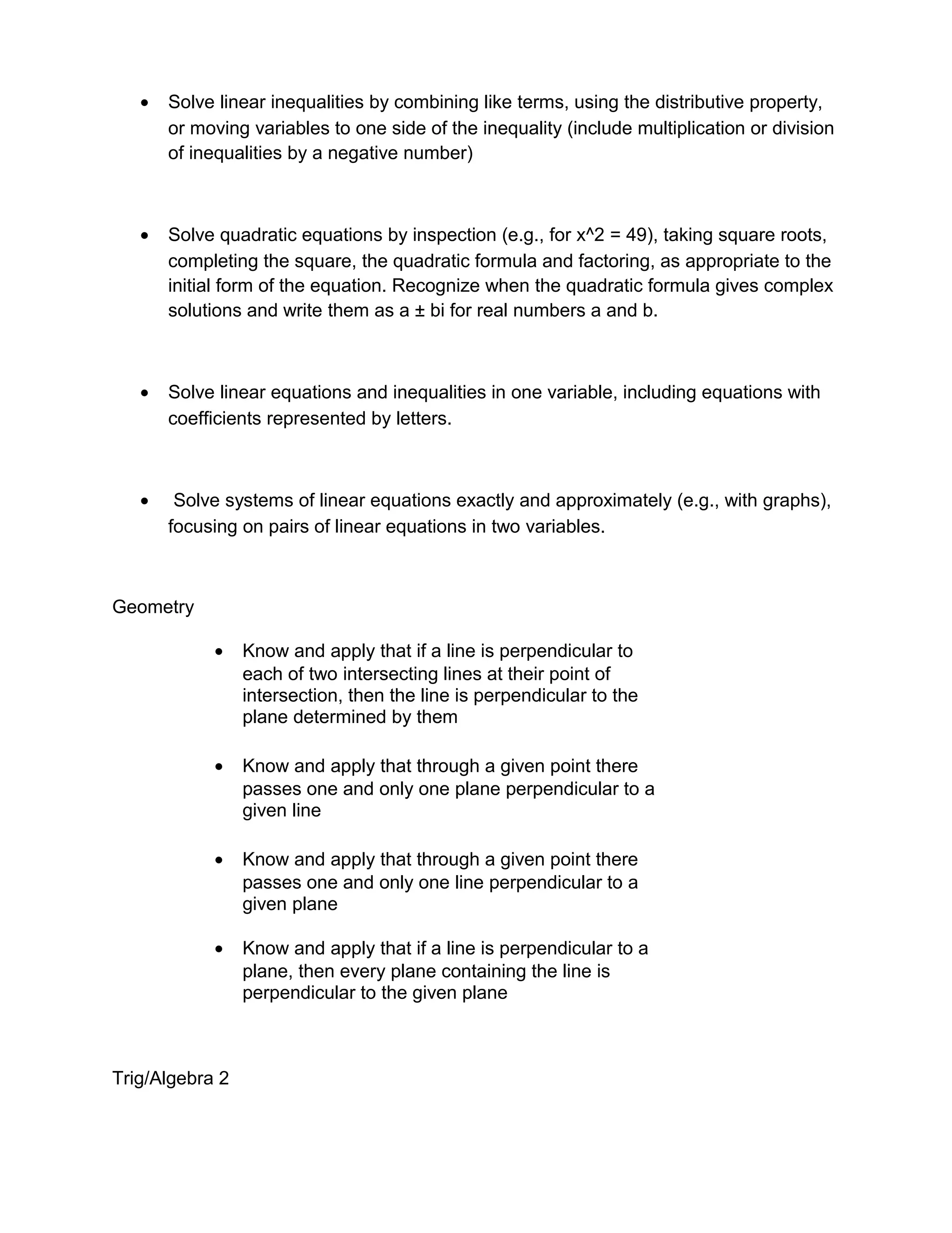 Iep common core goals | DOC