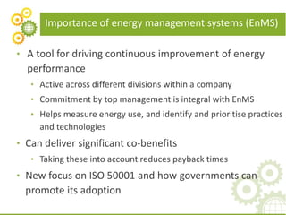 Evaluations of Energy Management Programmes in Denmark, Ireland and ...