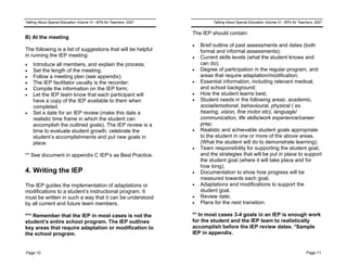 IEP DOCUMENT | PPT