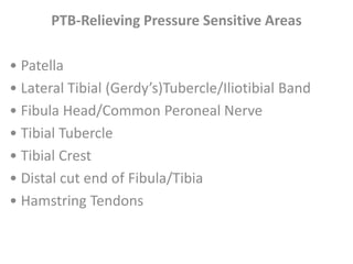 Patellar tendon bearing prosthesis | PPTX