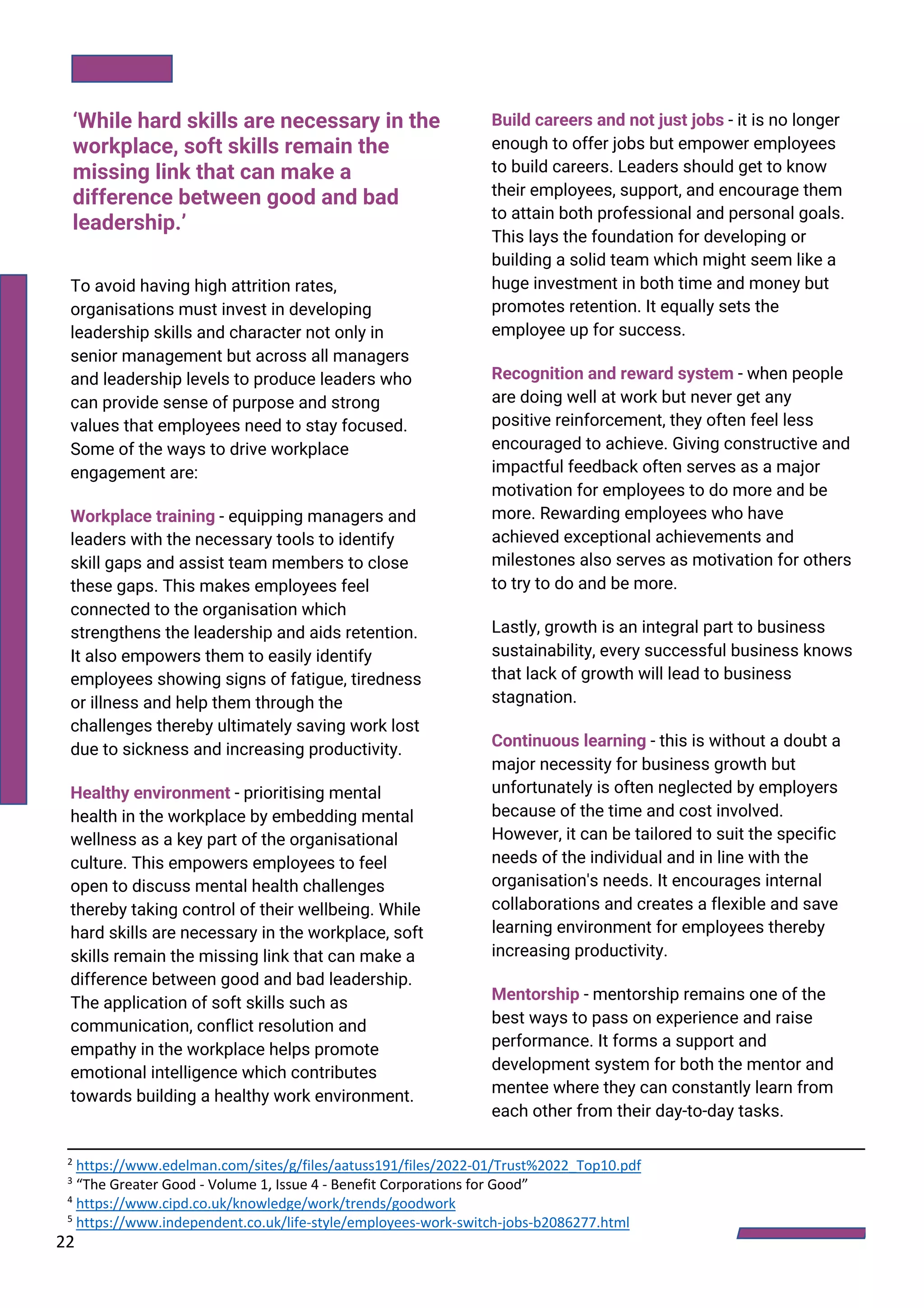 Attract, Retain, and Grow your people to grow your impact and the role ...