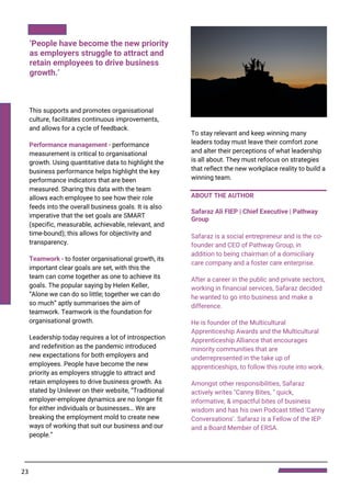 Attract, Retain, and Grow your people to grow your impact and the role ...