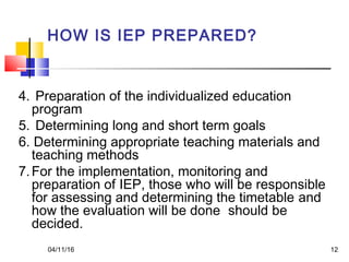 Iep presentation | PPT