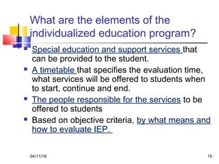 Iep presentation | PPT