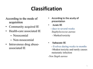 Infective Endocarditis- Prevention and Management | PPTX
