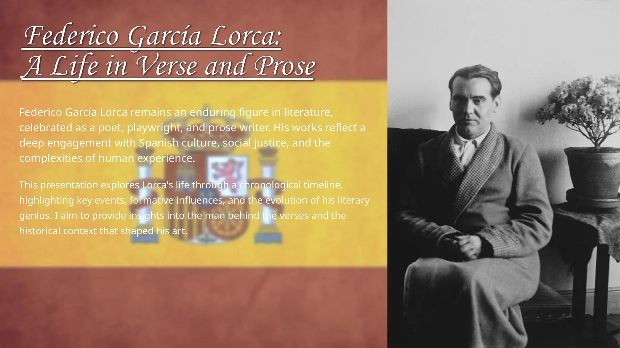 Federico Garcia Lorca Presentation with a Twist.pptx