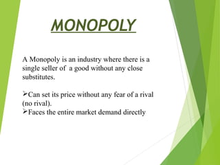 Differences Between Duopoly And Monopoly