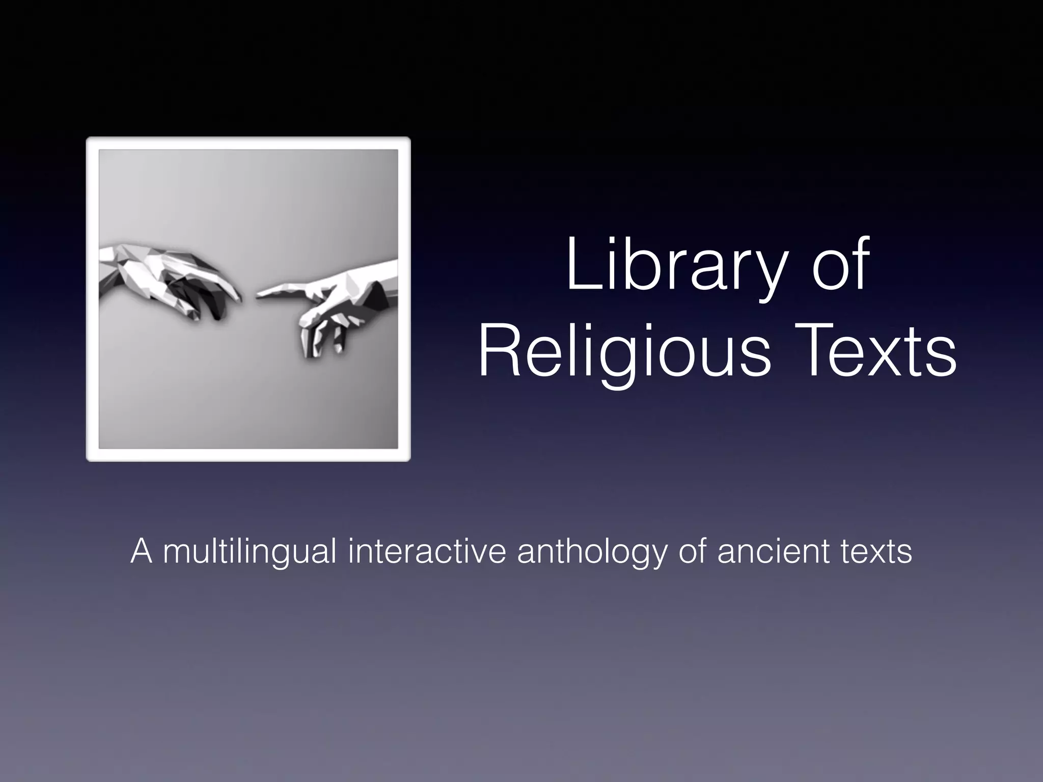 Library of Religious Texts | PDF