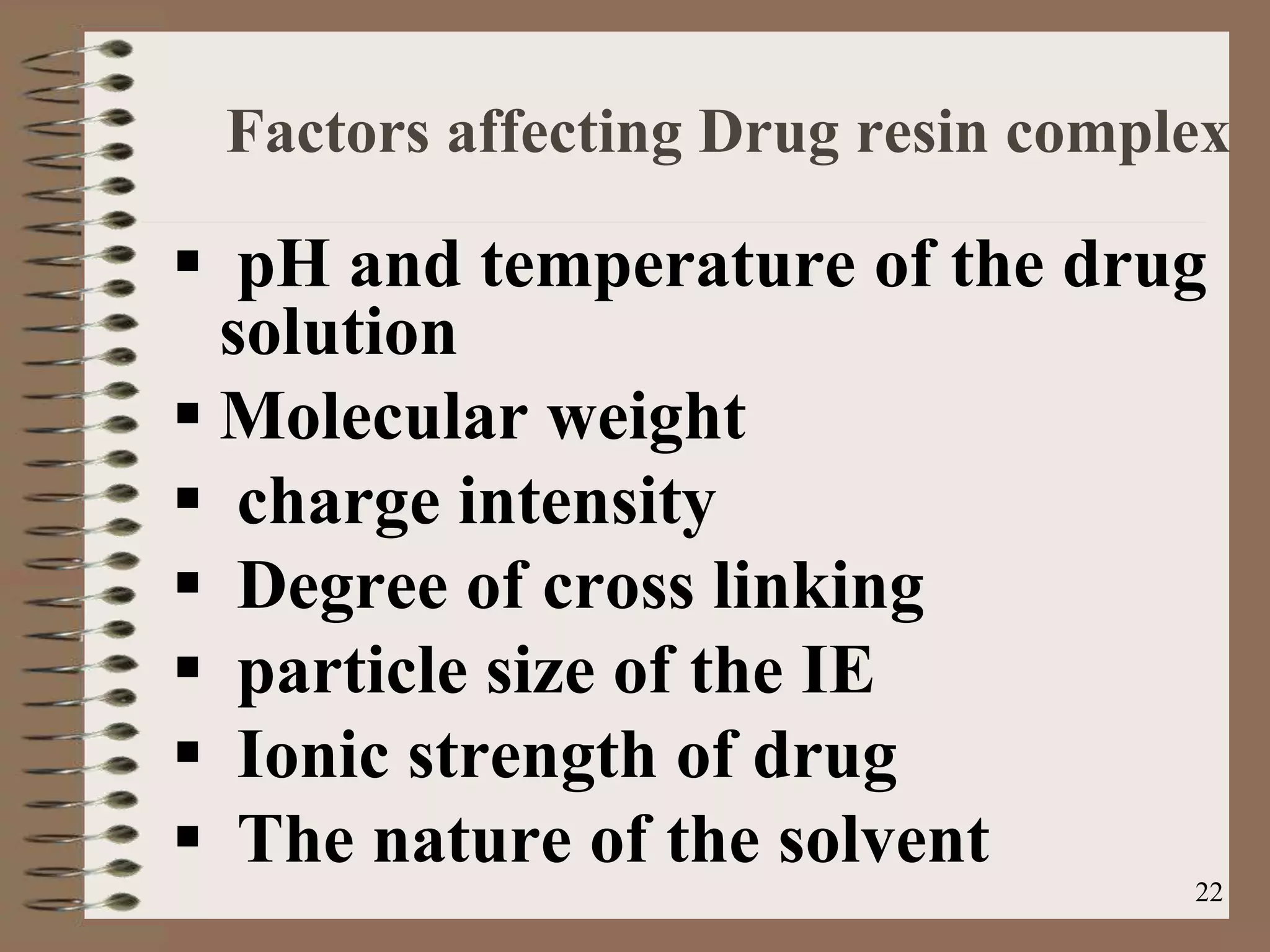 ION EXCHANGE RESIN DRUG DELIVERY SYSTEM | PPTX
