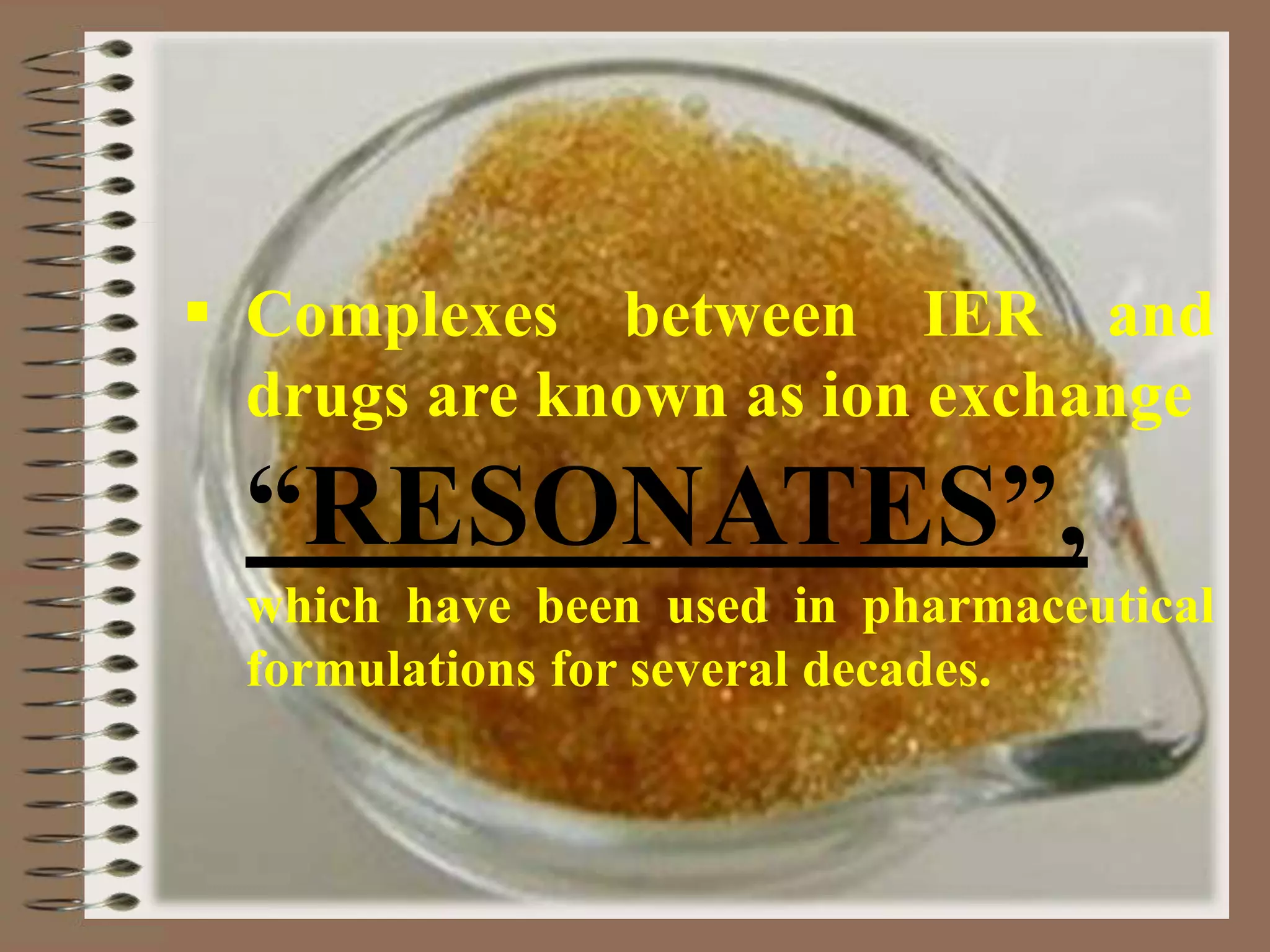 ION EXCHANGE RESIN DRUG DELIVERY SYSTEM | PPTX