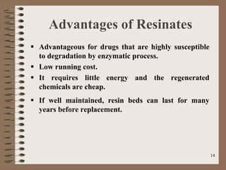 ION EXCHANGE RESIN DRUG DELIVERY SYSTEM | PPTX