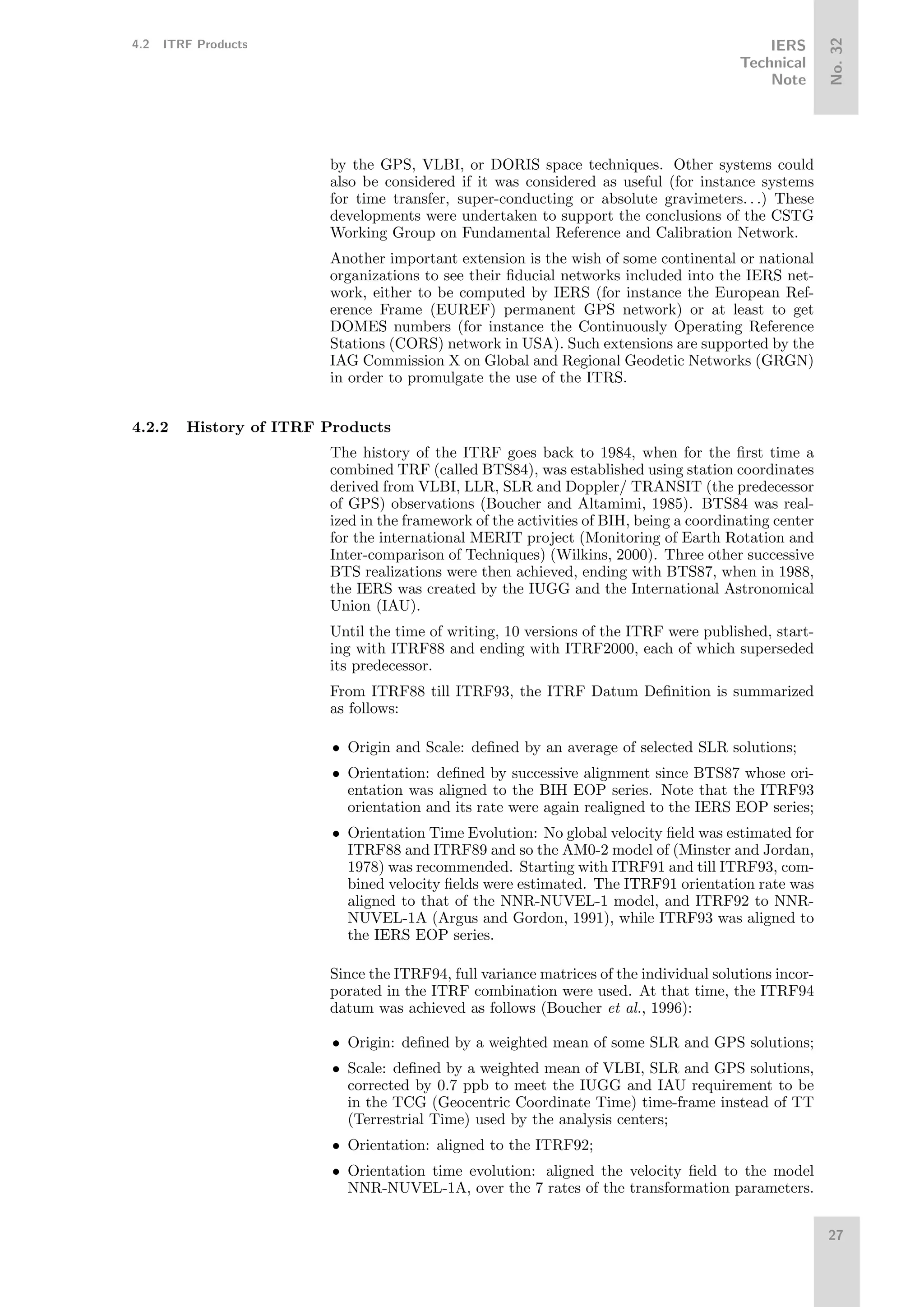 Iers conventions | PDF