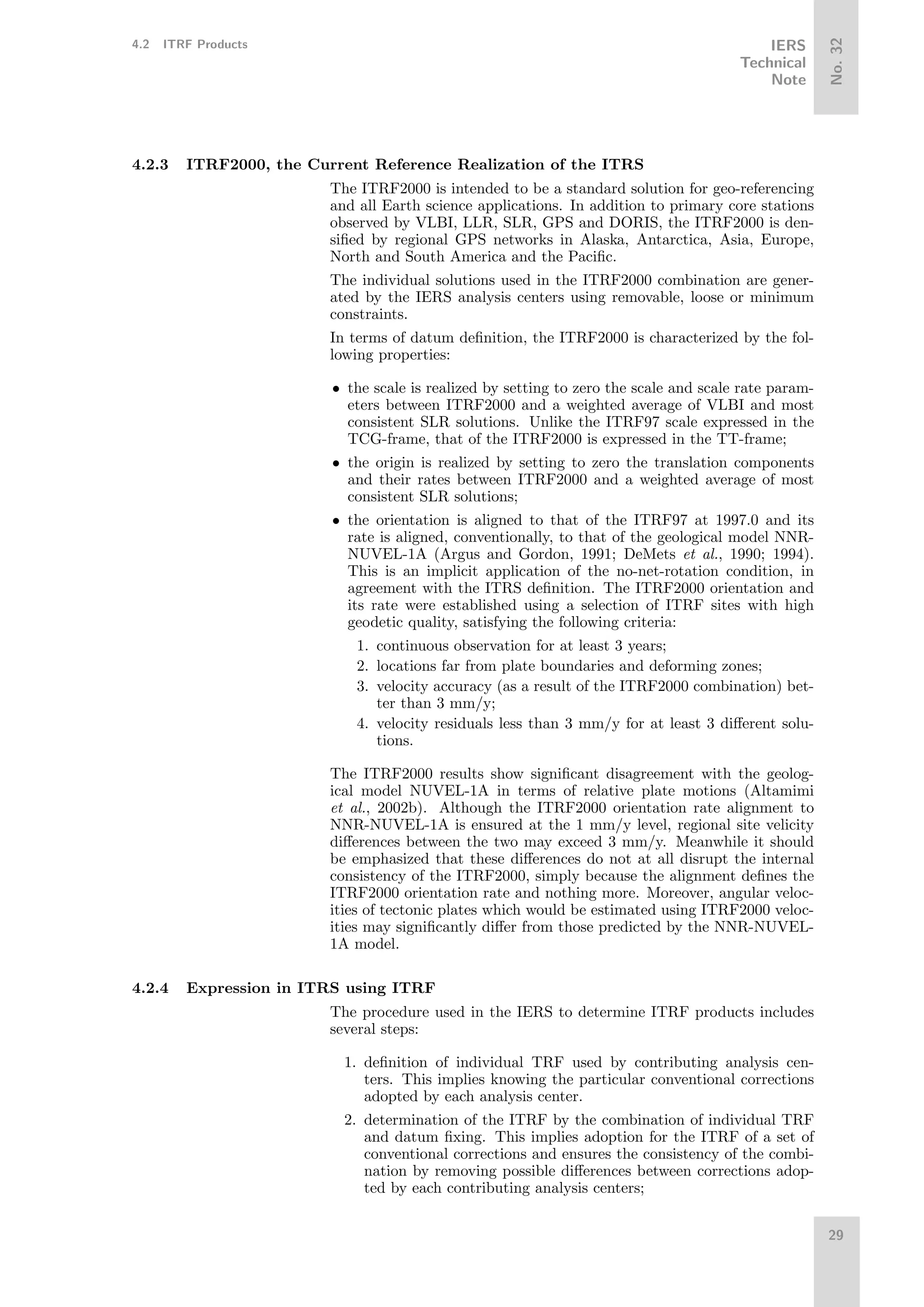 Iers conventions | PDF