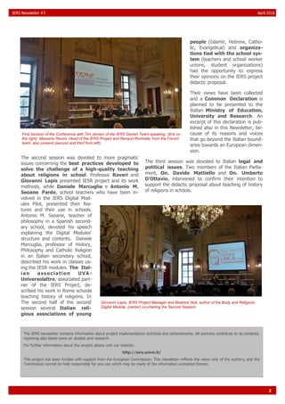 IERS Newsletter 3 | PDF