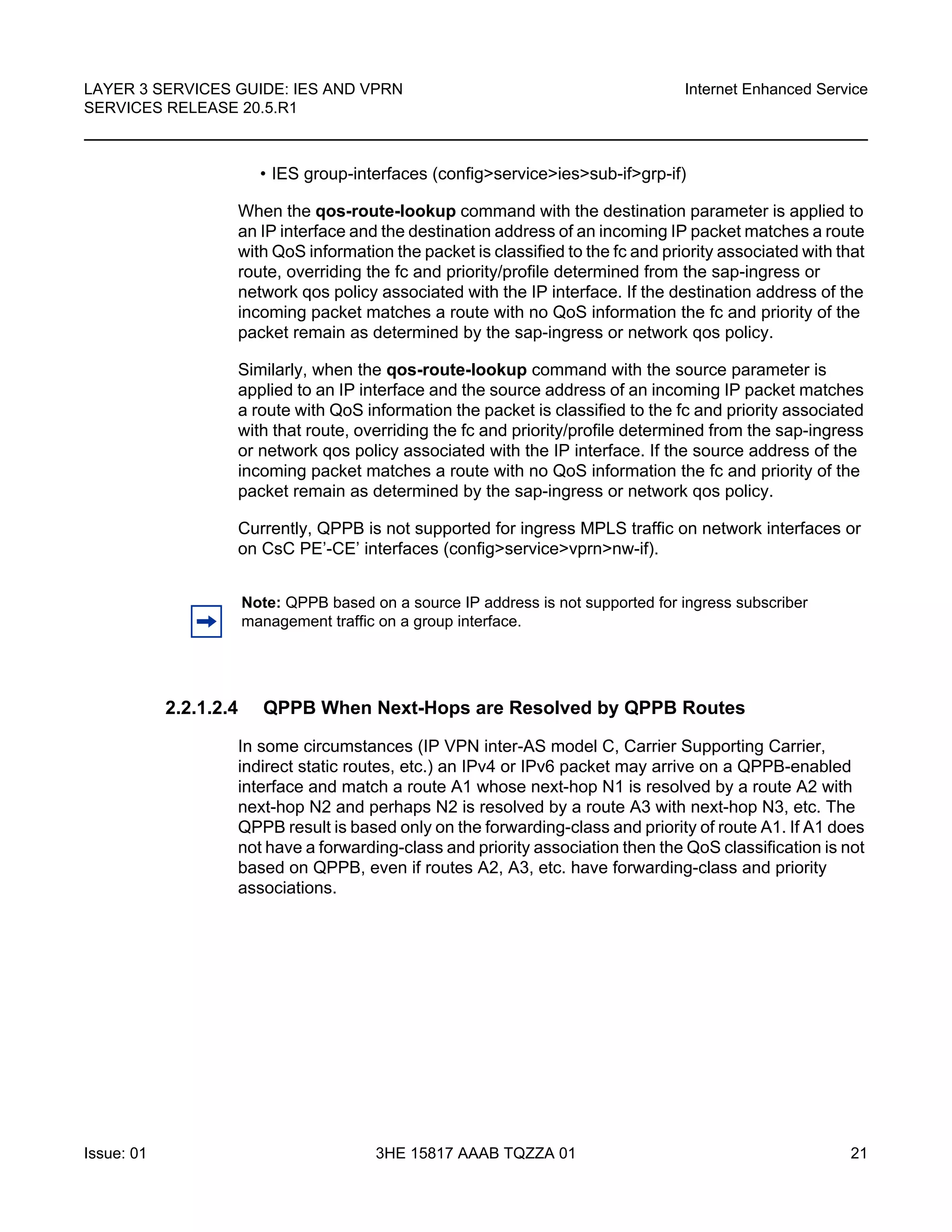 Nokia IES Configuration guide | PDF