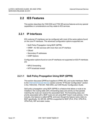 Nokia IES Configuration guide | PDF