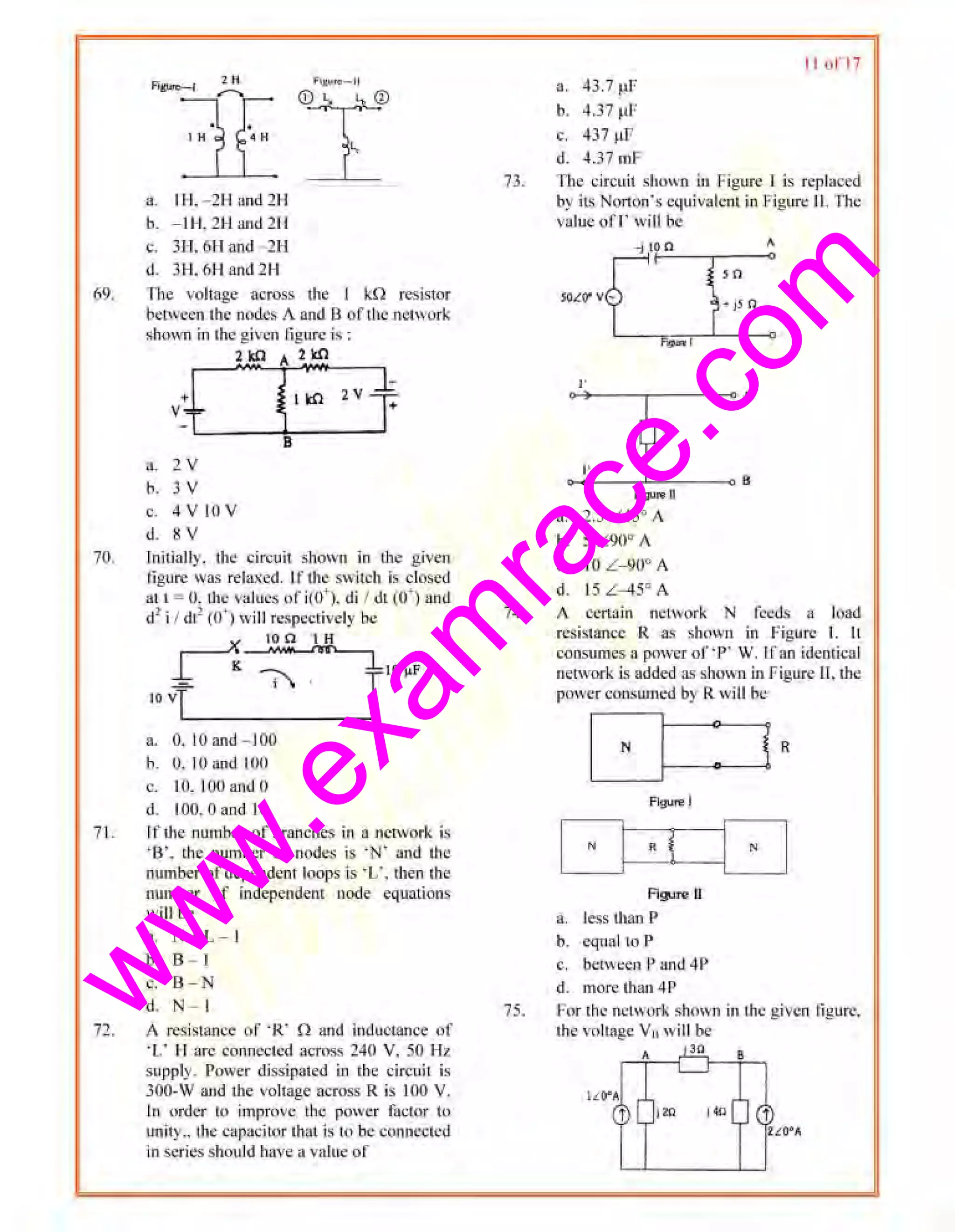 Ies electrical-engineering-paper-1-2000 | PDF