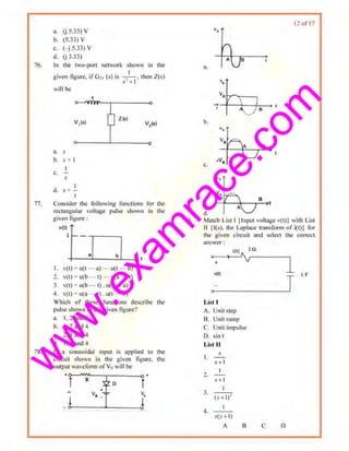 Ies electrical-engineering-paper-1-2000 | PDF