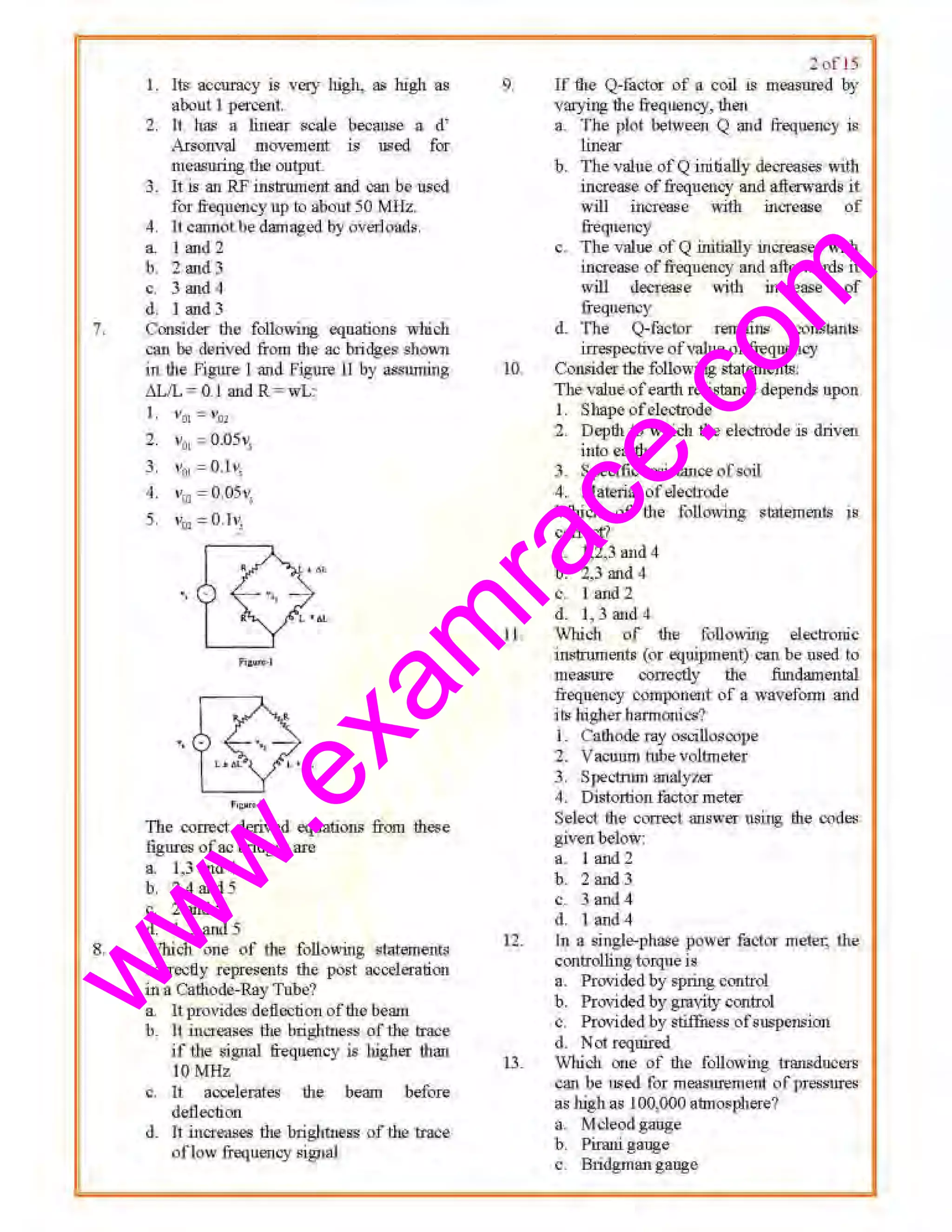 Ies electrical-engineering-paper-1-2001 | PDF