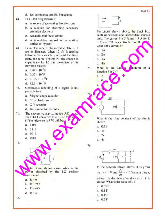 Ies electrical-engineering-paper-1-2008 | PDF