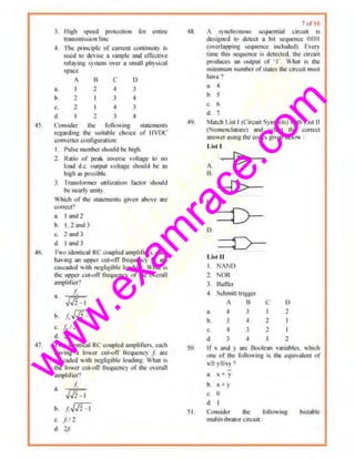 Ies electrical-engineering-paper-2-2004 | PDF