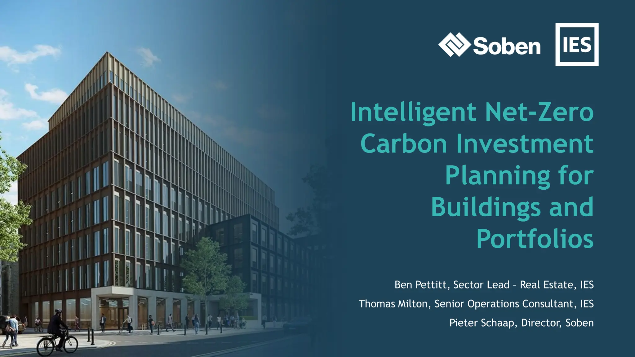 Intelligent Net-Zero Carbon Investment Planning for Buildings and ...