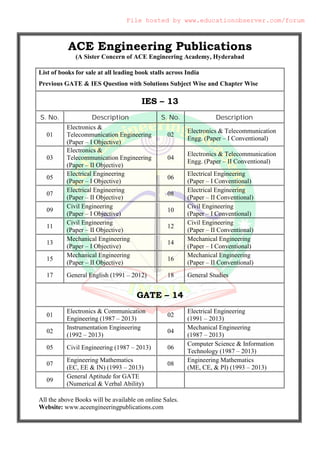 Ies 2013 civil engineering objective paper i solved question paper | PDF