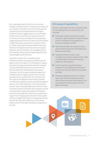 IES Annual Review 2015 | PDF