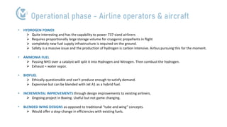 Pathway to Net Zero - Airline operators & aircraft | PPT