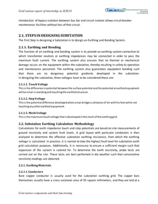 IESCO 132 kva grid station | DOCX