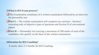 Ies coaching vaniinstitute | PPTX