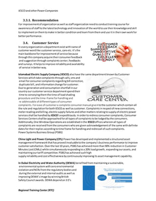 Iesco comparsion with world companies | PDF