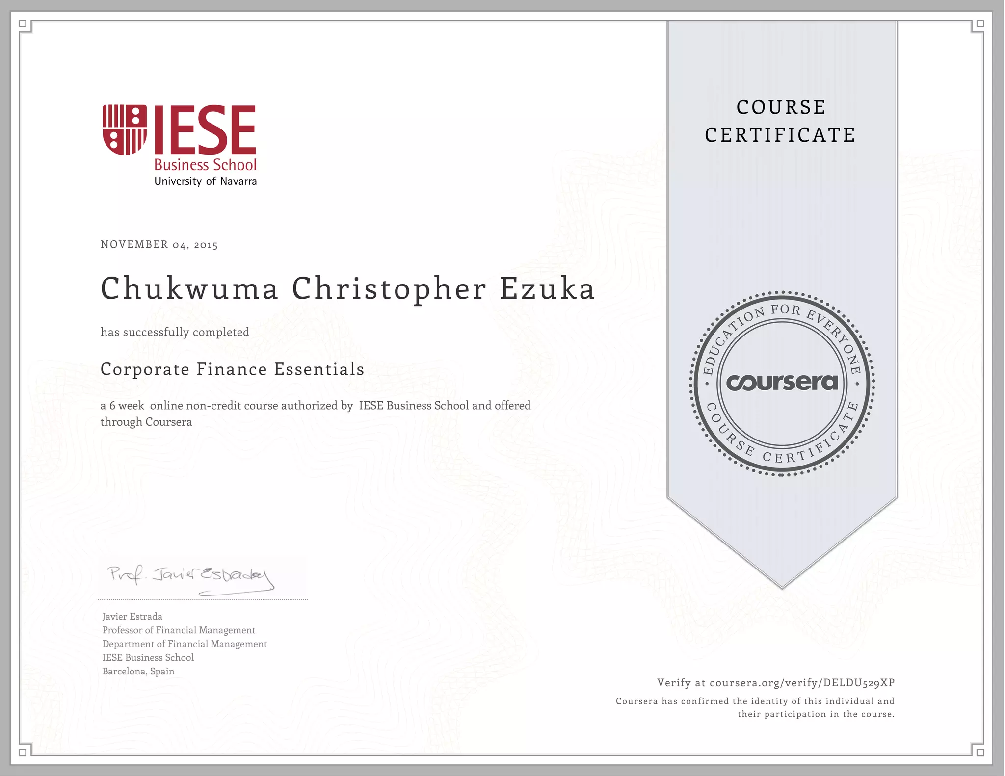 Iese business school -- corporate finance | PDF