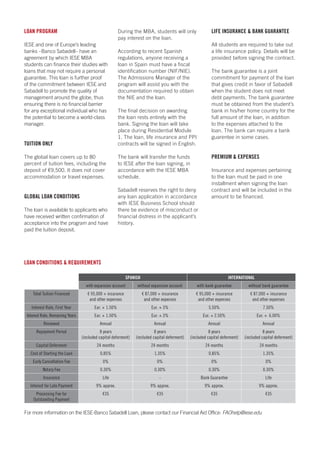 IESE Global Executive MBA Brochure | PDF