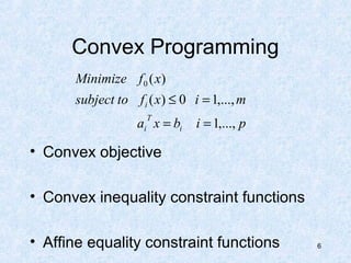 Convex Optimization Modelling with CVXOPT | PPT