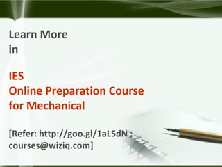 Ies exams and gate exam | PPT