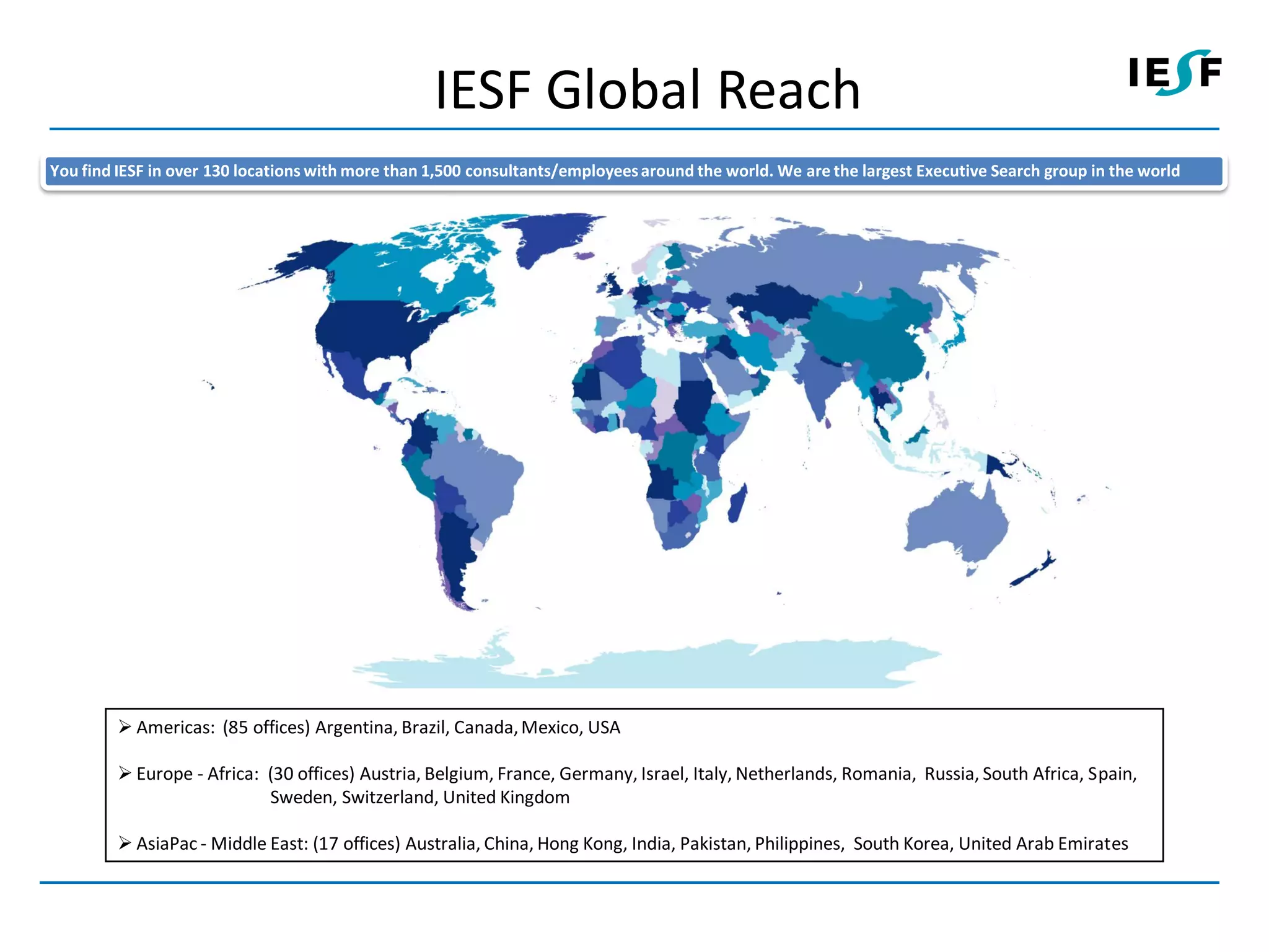 IESF General Presentation | PDF