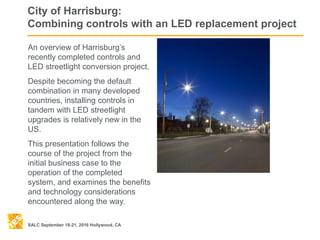 Case Study: Harrisburg Connected LED Streetlights Project | PPT