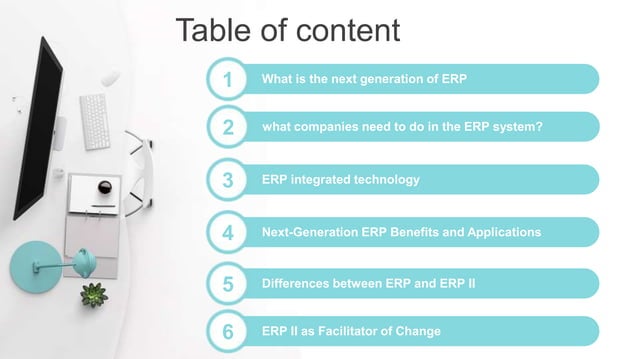 The next generation of ERP | PPTX | Internet | Computing