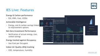 Keep Your Finger on the Pulse of Your Building's Performance with IES ...