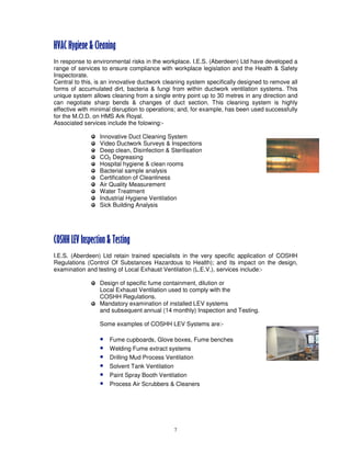 IES Ltd Overview | PDF | Indoor Environmental Quality | Home & Garden