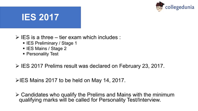 IES MAINS 2017 | PPT