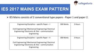 IES MAINS 2017 | PPT