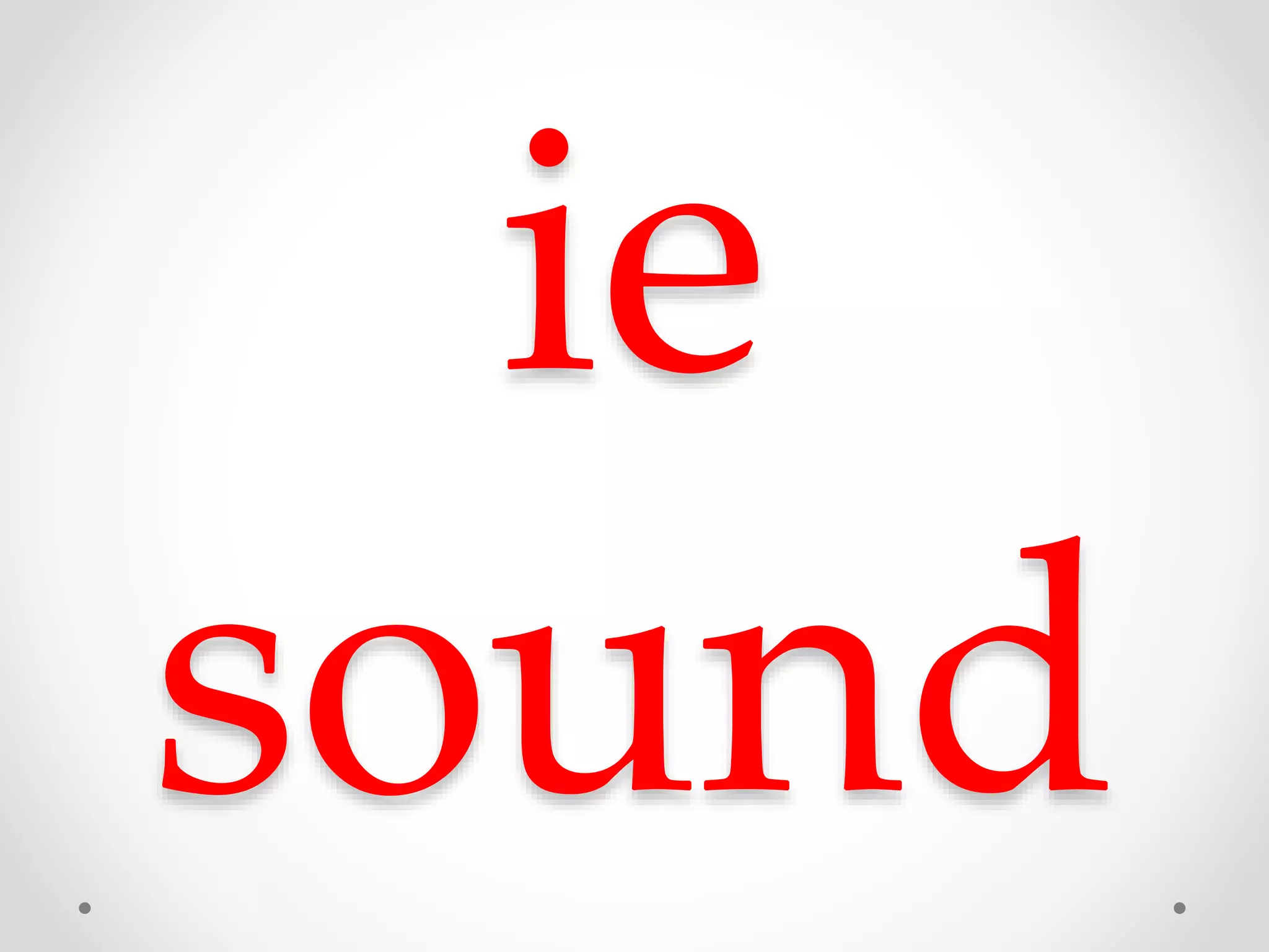 ie sound | PPTX