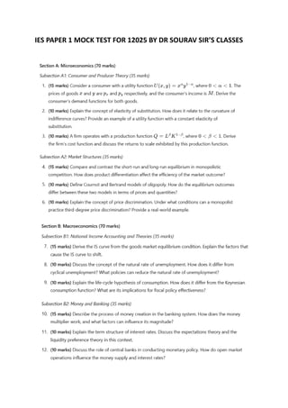 IES PAPER 1 MOCK TEST FOR 12025 BY DR SOURAV SIR.pdf