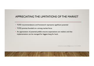 TCFD Workshop: Practical steps for implementation – Ian Edwards | PPT